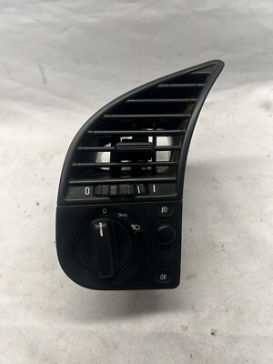 🔴 BMW E36 Headlight Fog Light Switch w Air Vent Panel 1992-1999 OEM ...
