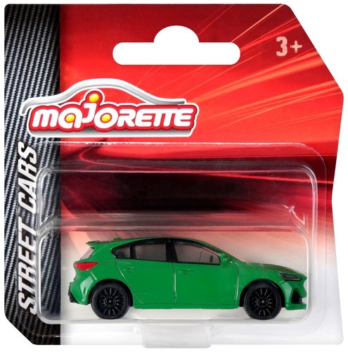 Majorette Street Cars Ford Focus ST Green C519 2023 1:64 Scale 3" inch ...