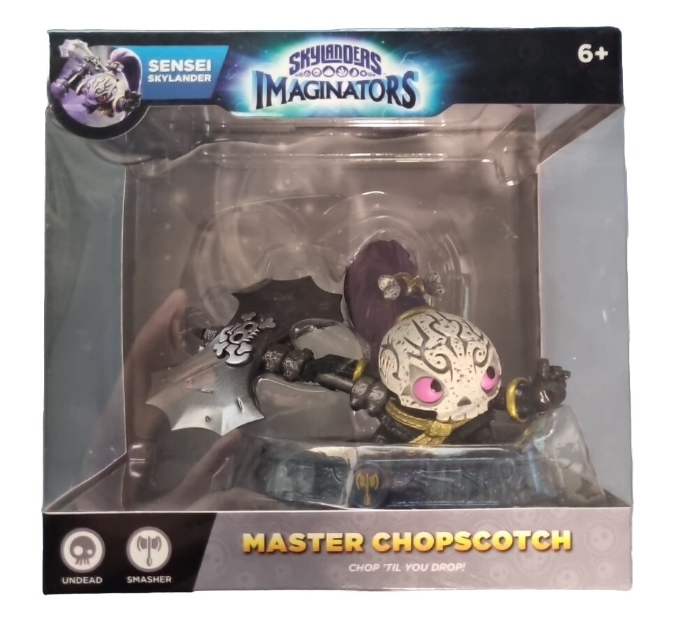 NEW! Skylanders Imaginators -Undead Sensei -Master Chopscotch -Smasher ...