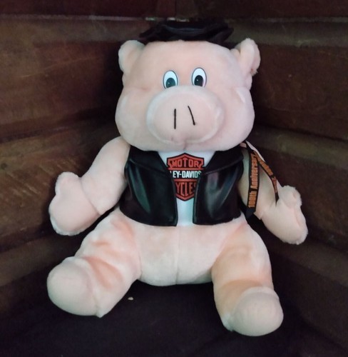 Official Harley Davidson Motorcycles 100th Anniversary Plush Biker Hog ...