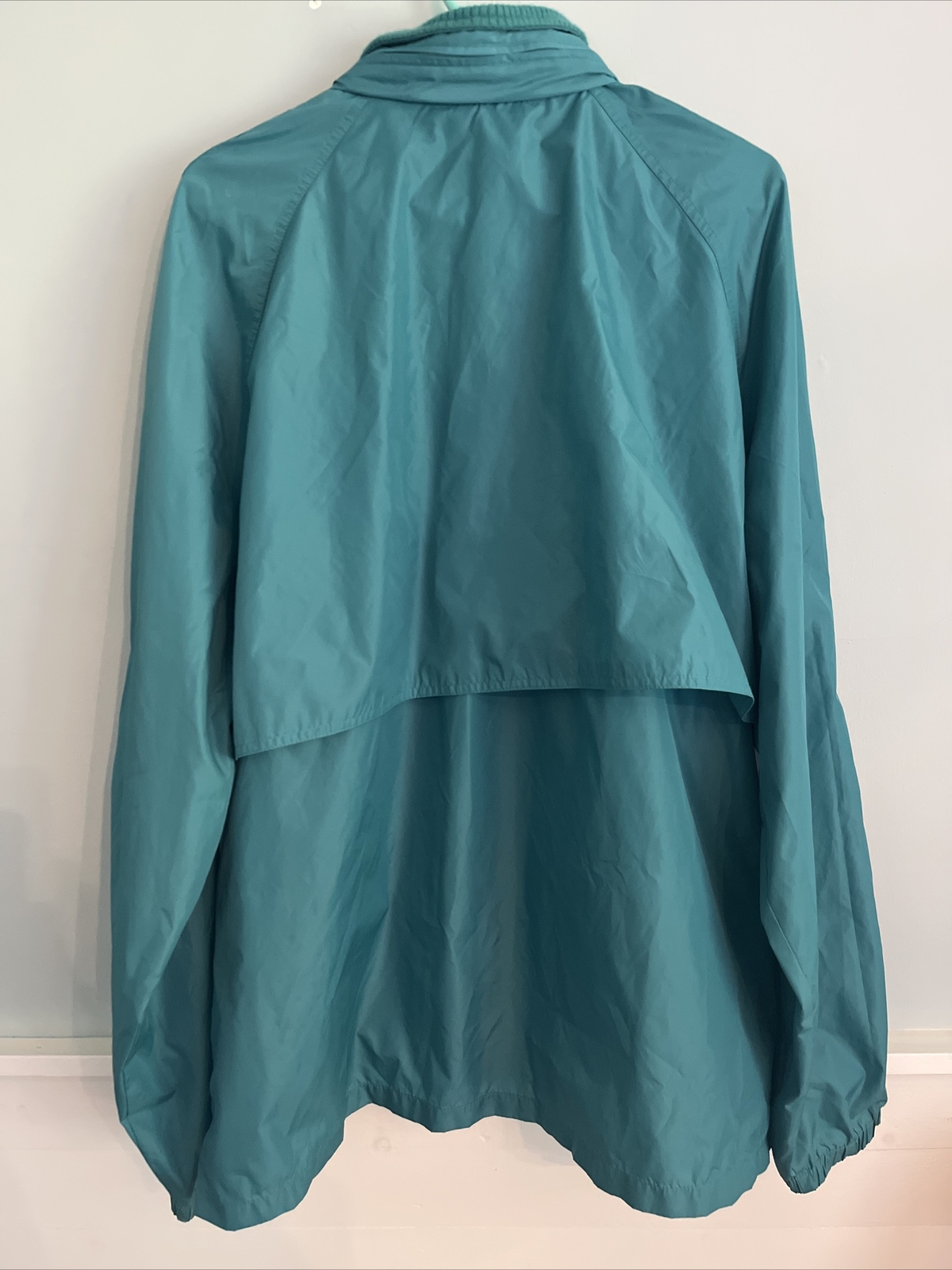 VTG WOOLRICH TETON MENS WINDBREAKER / RAIN JACKET, TEAL, XL | eBay
