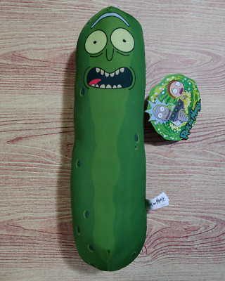 Pickle Rick 14" Plush Stuffed Toy New Licensed Rick And Morty Official ...