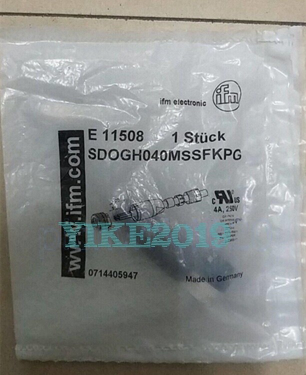 ifm Female Sensor Connector E11508 in Factory Bag* for sale online | eBay