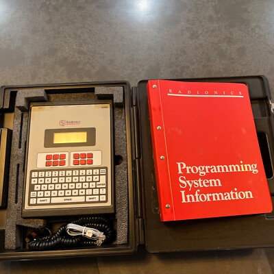 RADIONICS BOSCH D5200 SECURITY ALARM PROGRAMMING SYSTEM W/ CASE ...