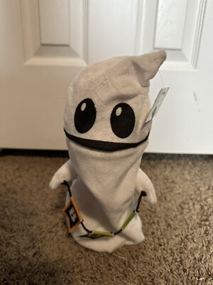 Gemmy Halloween Prototype Sample Lunging Ghost Plush Spirit Lowes Home ...