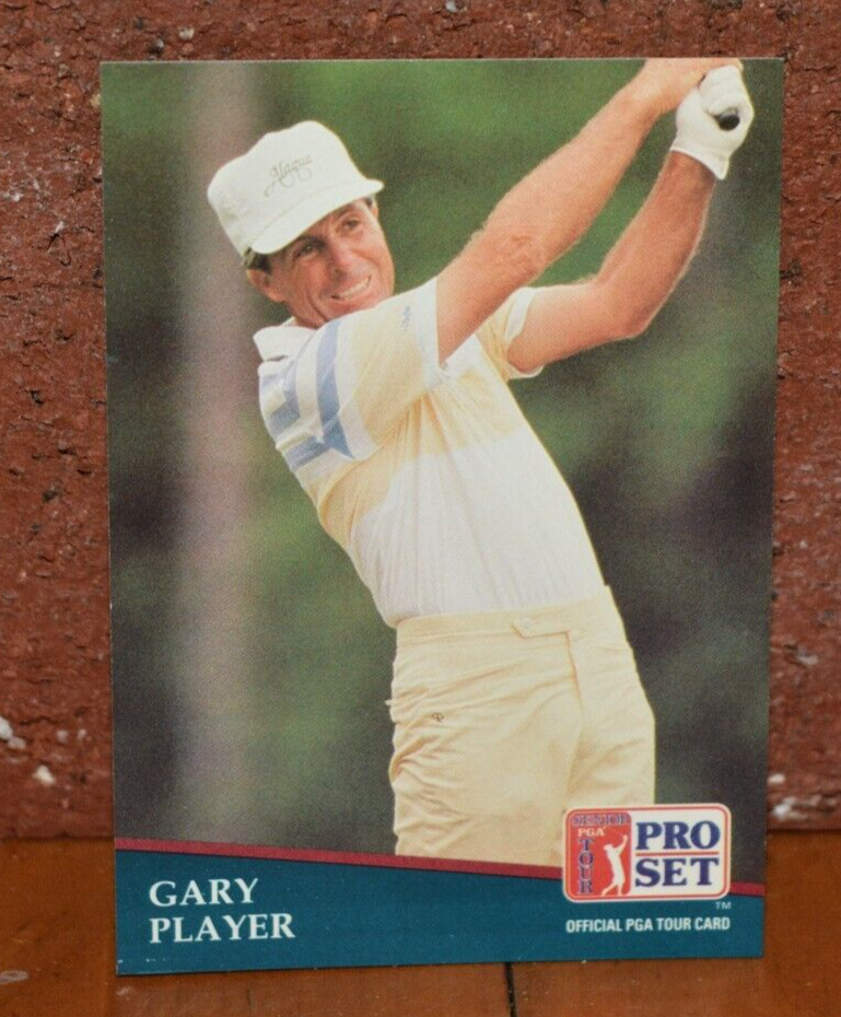 GREAT LOOKING PICTURE ON PRO SET GOLF TRADING CARD GARY PLAYER | eBay