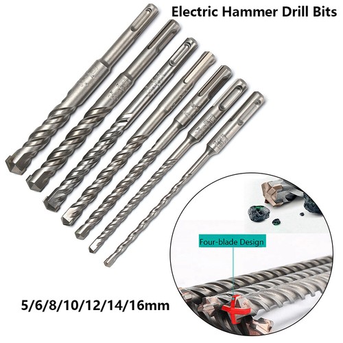 5/6/8/10/12/14/16mm Drill Bits Hand Power Tool Electric Hammer Impact Drills | eBay