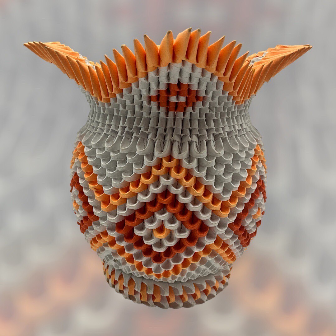 3d Origami Simple Vase