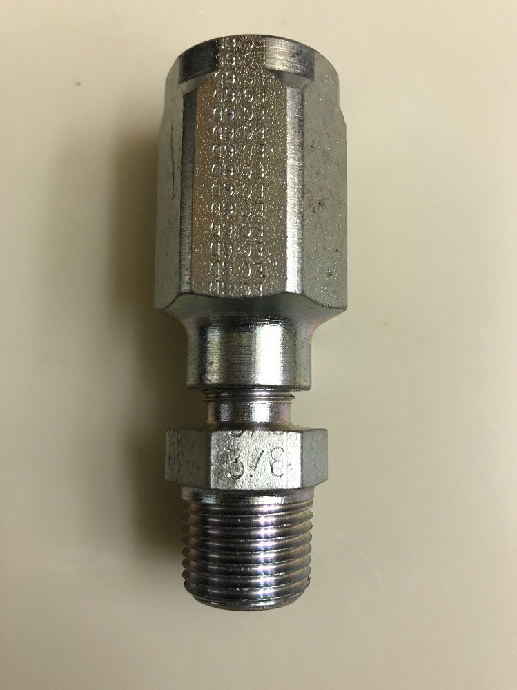 Parker - 20130-6-6 - 3/8-18 Inch NPT Hydraulic Reusable, Field Hose ...