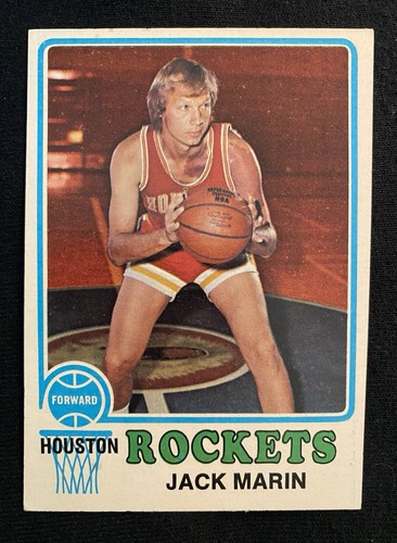 1973-74 Topps - #122 Jack Marin/Houston Rockets | eBay