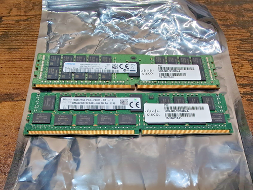 16GB 2400T 2400MHz DDR4 ECC DIMM 2Rx4 Server RAM Memory Sticks Samsung ...