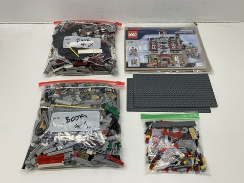 LEGO 10197 Fire Brigade Modular 100% Complete with Instructions NICE ...