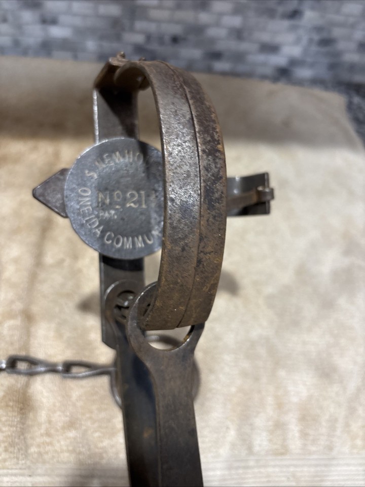 Vintage Newhouse No 21 1/2 Long Spring Trap Trapping Victor Sargent | eBay