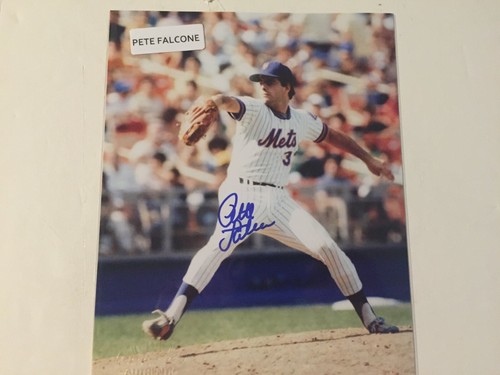 Pete Falcone Autographed Signed 8X10 Photo - Sports Cards COA | eBay
