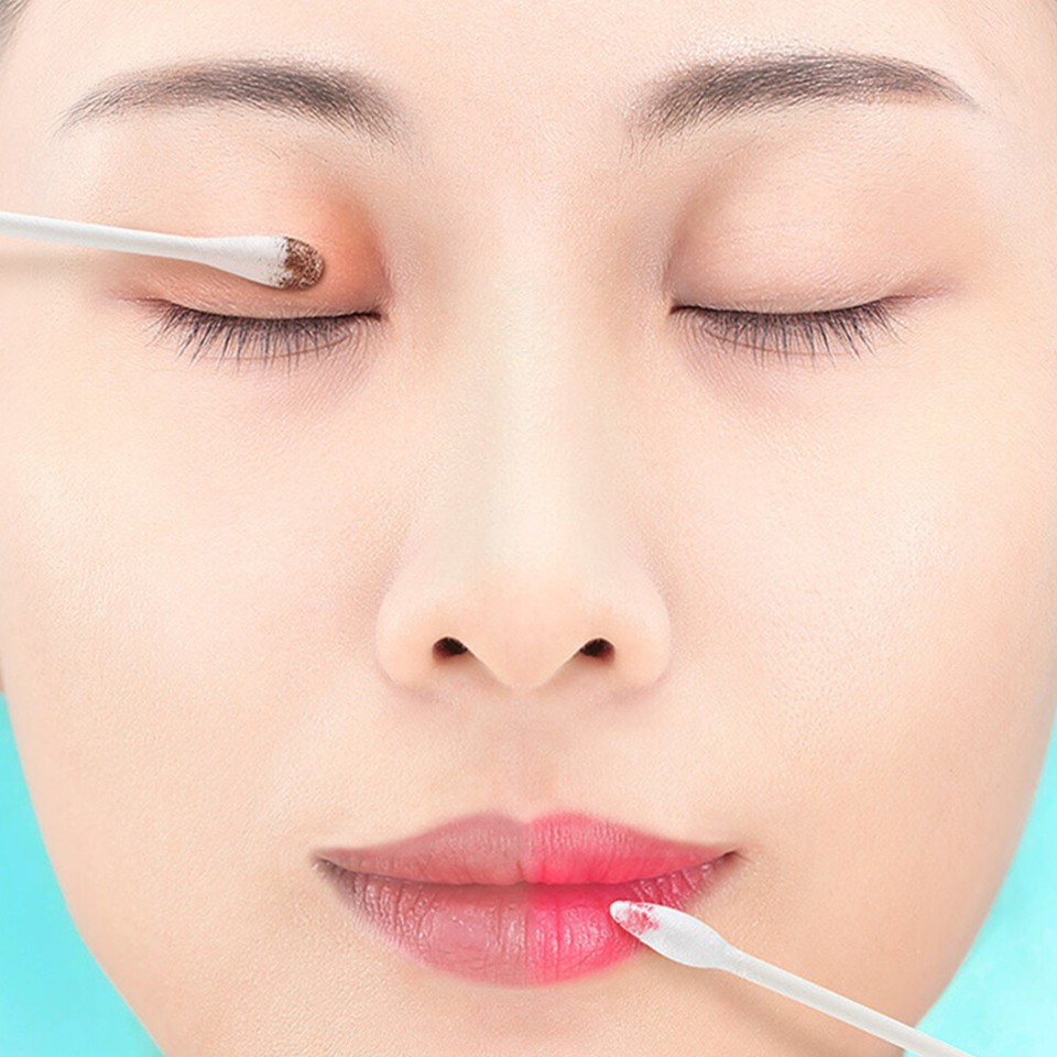 2 Boxes Make Up Swabs Safety Cotton Buds Makeup Removal Swabs | eBay UK