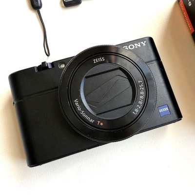 Sony DSC-RX100M4 Cyber-Shot Digital Camera Black Working [Excellent] | eBay