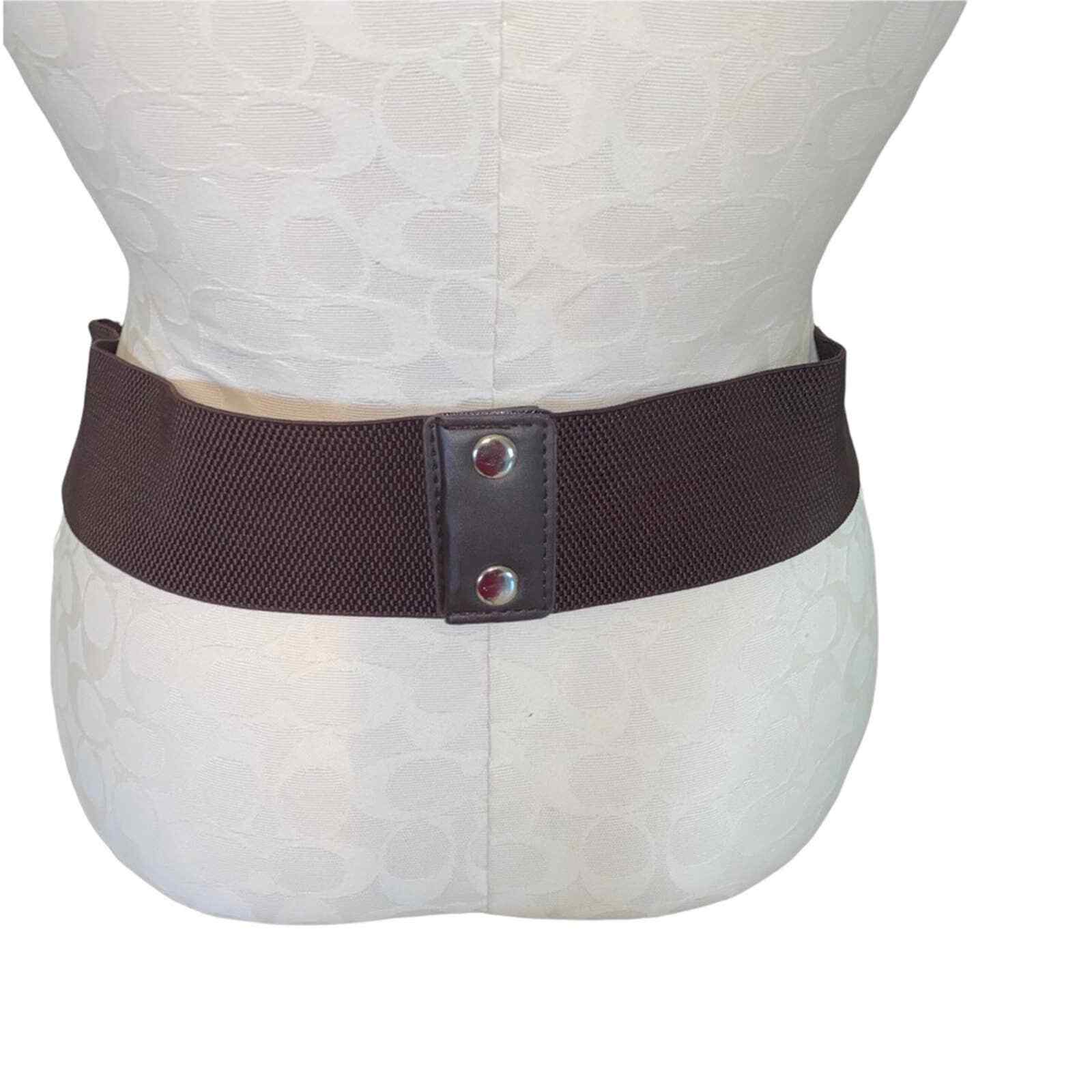 Elastic Waist Rope Front Back Two button Snap Belt si… - Gem