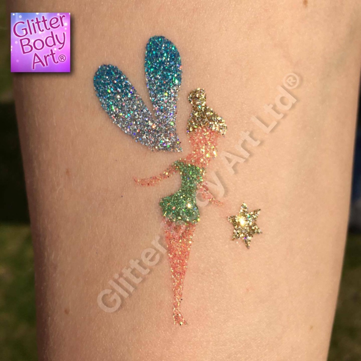 Immagini Glitter Tattoos Glitter Tattoo Stock Photo Download Image
