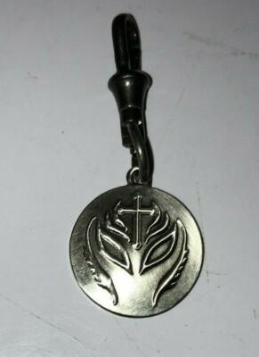 WWE Authentic Rey Mysterio CHARM W CLASP bonus 619 pin light up | eBay