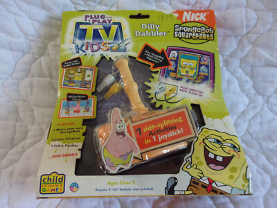 SPONGEBOB SQUAREPANTS DILLY DABBLER PLUG & PLAY NEW SEALED TV GAMING ...