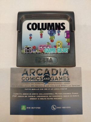 Columns Game Gear Sega PAL Loose Solo Cartuccia | eBay