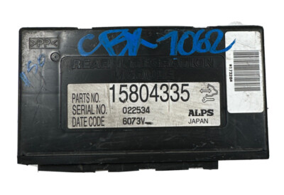 2005-2011 Cadillac STS Rear Body Control Module Integration BCM BCU ...