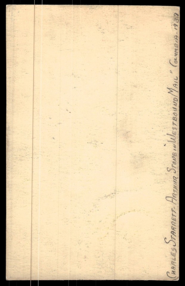 1920s-30s Arcade Style Card Western #36 Charles Starrett "Westbound ...