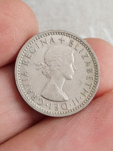 Great Britain Queen Elizabeth II 6d / Sixpence 1962 six pence Coin T47 ...