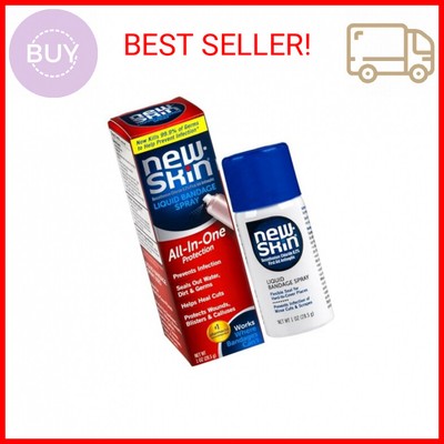 New-Skin Liquid Bandage Spray for Cuts and Minor Scrapes, 1 Ounce | eBay