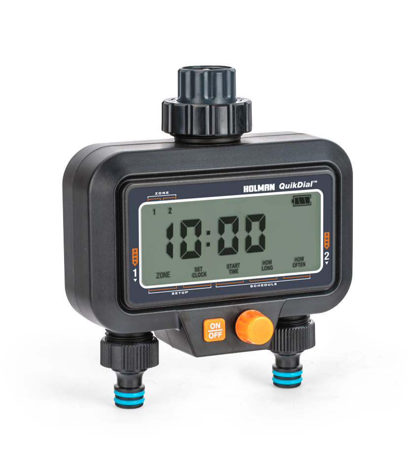 Holman Quick dial 2 outlet Digital tap timer LCD screen - smart way to ...