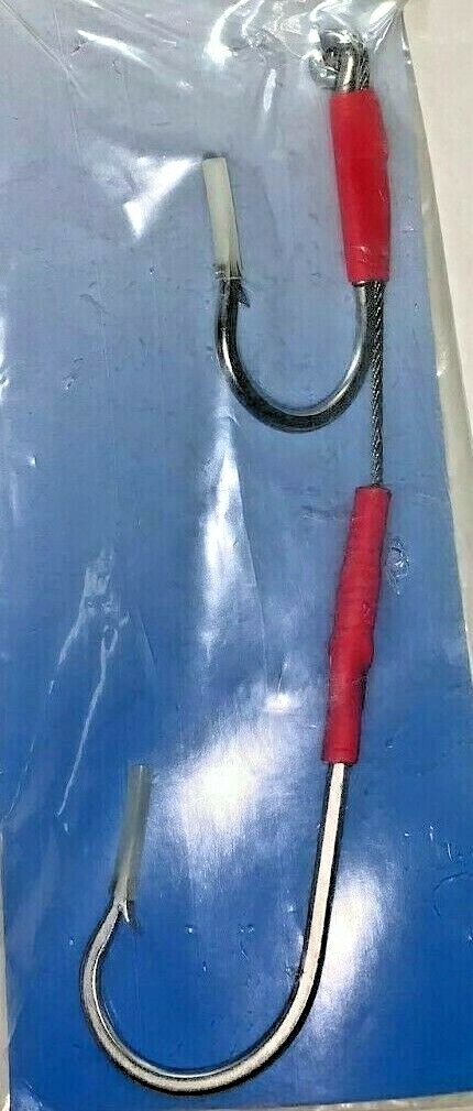 Wahoo Rig Stainless Steel Cable Saltwater Rig 9/0 Tuna Deep Water Sport ...