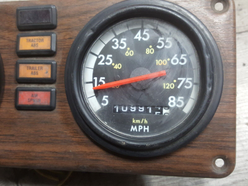 Freightliner Ametek A22-38898-001 900 Series Speedometer BLK Bezel for ...