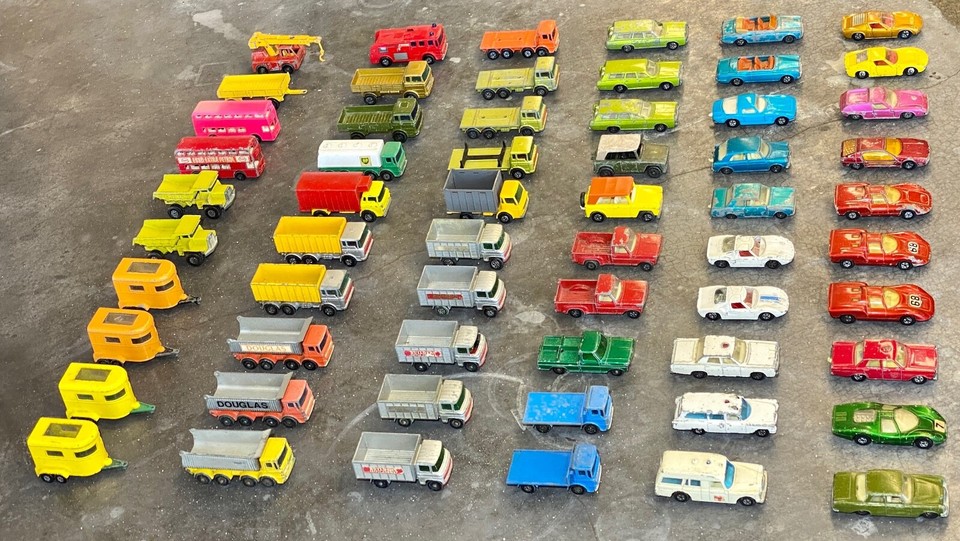 Matchbox Lesney 1969 1-75's & Transition 1970 Superfast "A" Models ...