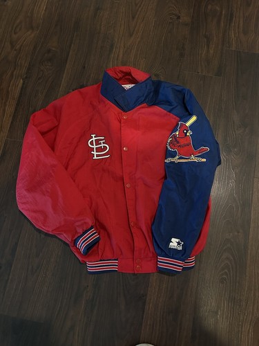 Vtg St Louis Cardinals MLB Baseball Starter Insulated Jacket Coat - Men ...