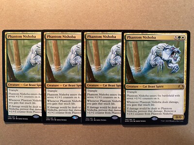 MTG 4x Phantom Nishoba Dominaria Remastered Legacy Magic the Gathering ...