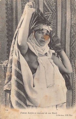 Algérie - Kabylie - Femme Kabyle se couvrant de son Haïck - Ed. ND Phot.134 | eBay