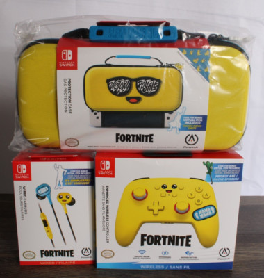 PowerA Fortnite Peely Accessories Pack for Nintendo Switch (New, Sealed ...