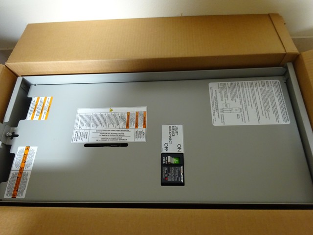 Generac RTSX200A3 200 Amp 120/240V Single Phase Automatic Transfer ...