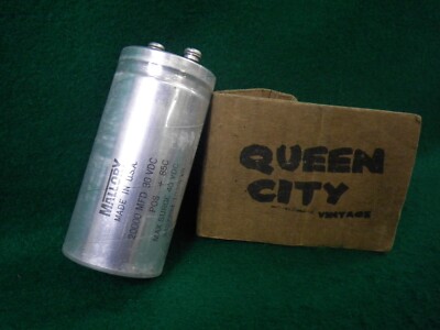 Vintage Mallory Capacitor 20000mfd 30vdc 235-8329G | eBay