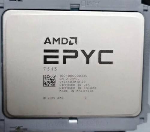 AMD EPYC 7513 Processors CPU 32 Cores 2.6GHz SP3 Support Supermicro ...