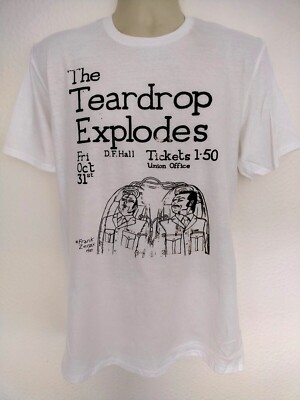 The Teardrop Explodes T-shirt - old gig poster - Julian cope | eBay UK