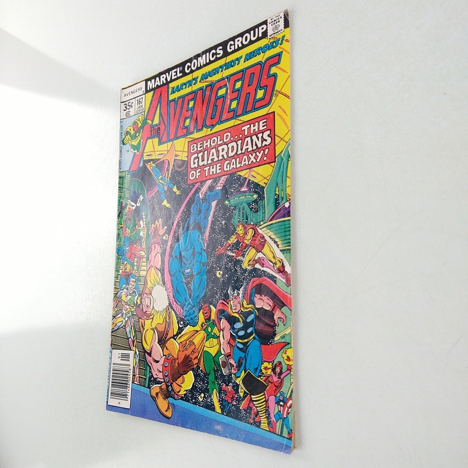 The Avengers #167 Guardians Of The Galaxy, Korvac GD+ (1978 Marvel ...