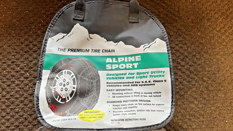 LacLede Alpine Sport 2323 Light Truck SUV Tire Snow Chains 233-2323 Les ...