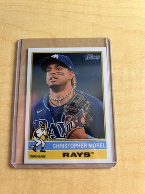 2025 Topps Heritage Christopher Morel Chrome Tampa Bay Rays #299 ...
