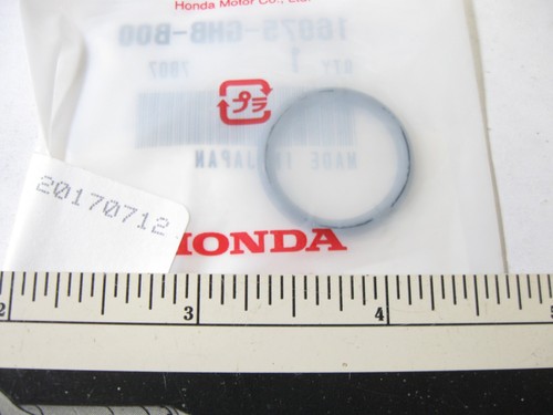 HONDA FT500 XL200 XR100 CR80 NOS OEM 2.4X18.6 PETCOCK O-RING 16075-GHB ...