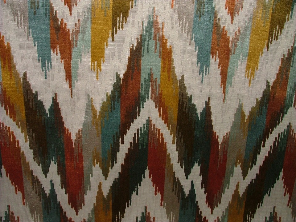 Flame Retardant Velvet Fabric iLiv 75cm Omega Rust Upholstery Cushion ...