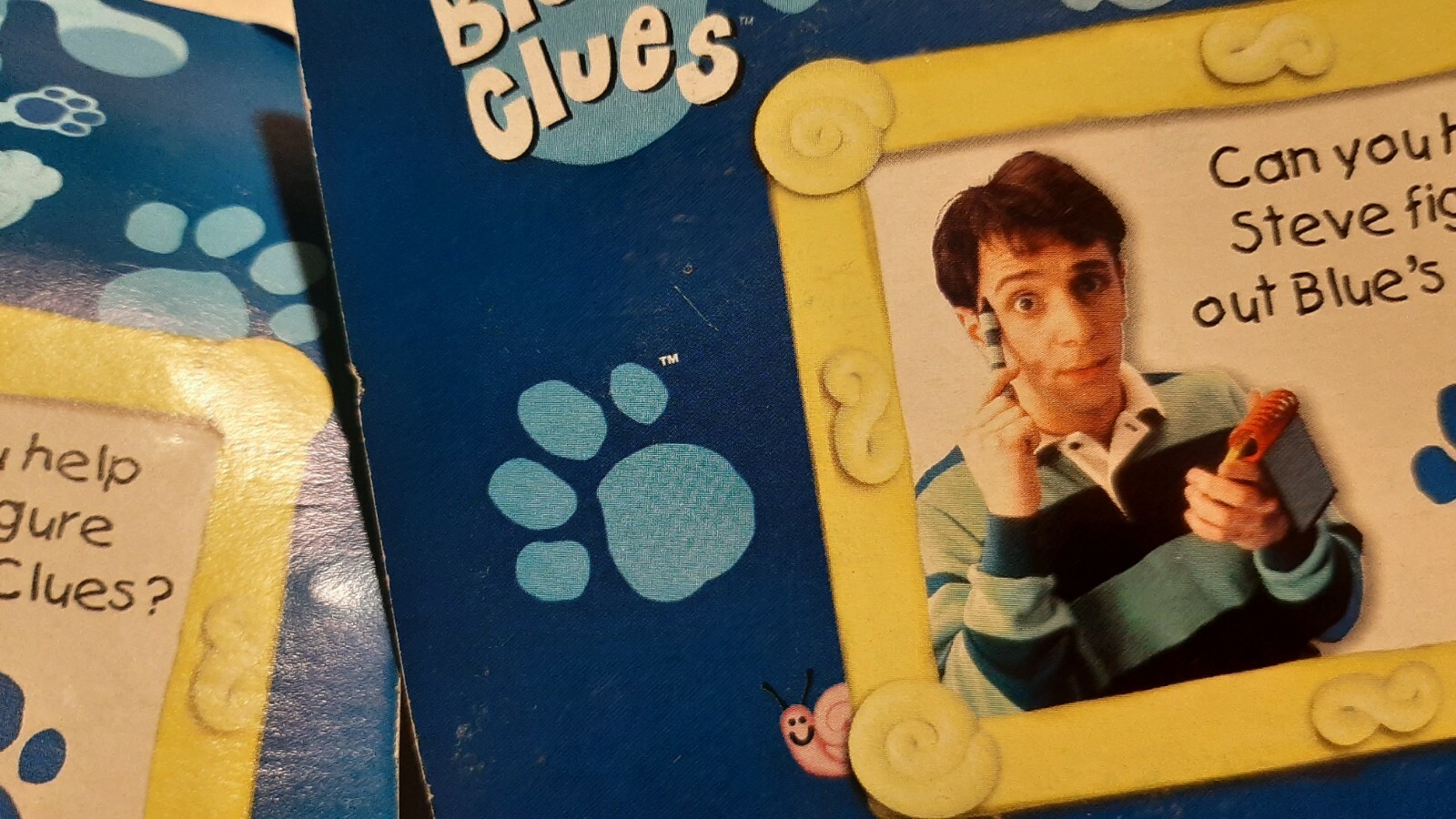 1998 Blue's Clues Stampers 2 Sets Action Stampers Stamps Blues Clues ...