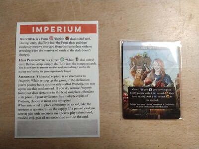 Imperium: Classic / Legends - Progeny Promo Pack (Osprey Games) - Neu / New | eBay