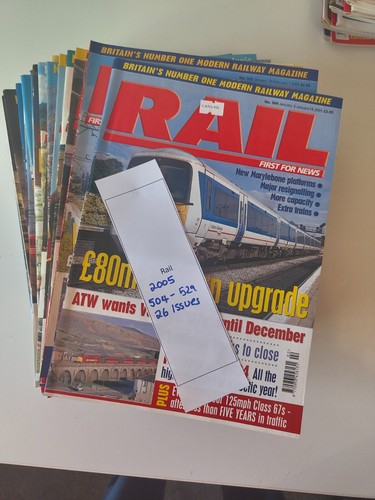 Rail Magazine - Complete Year 2005, 26 issues, Great Condition. | eBay UK