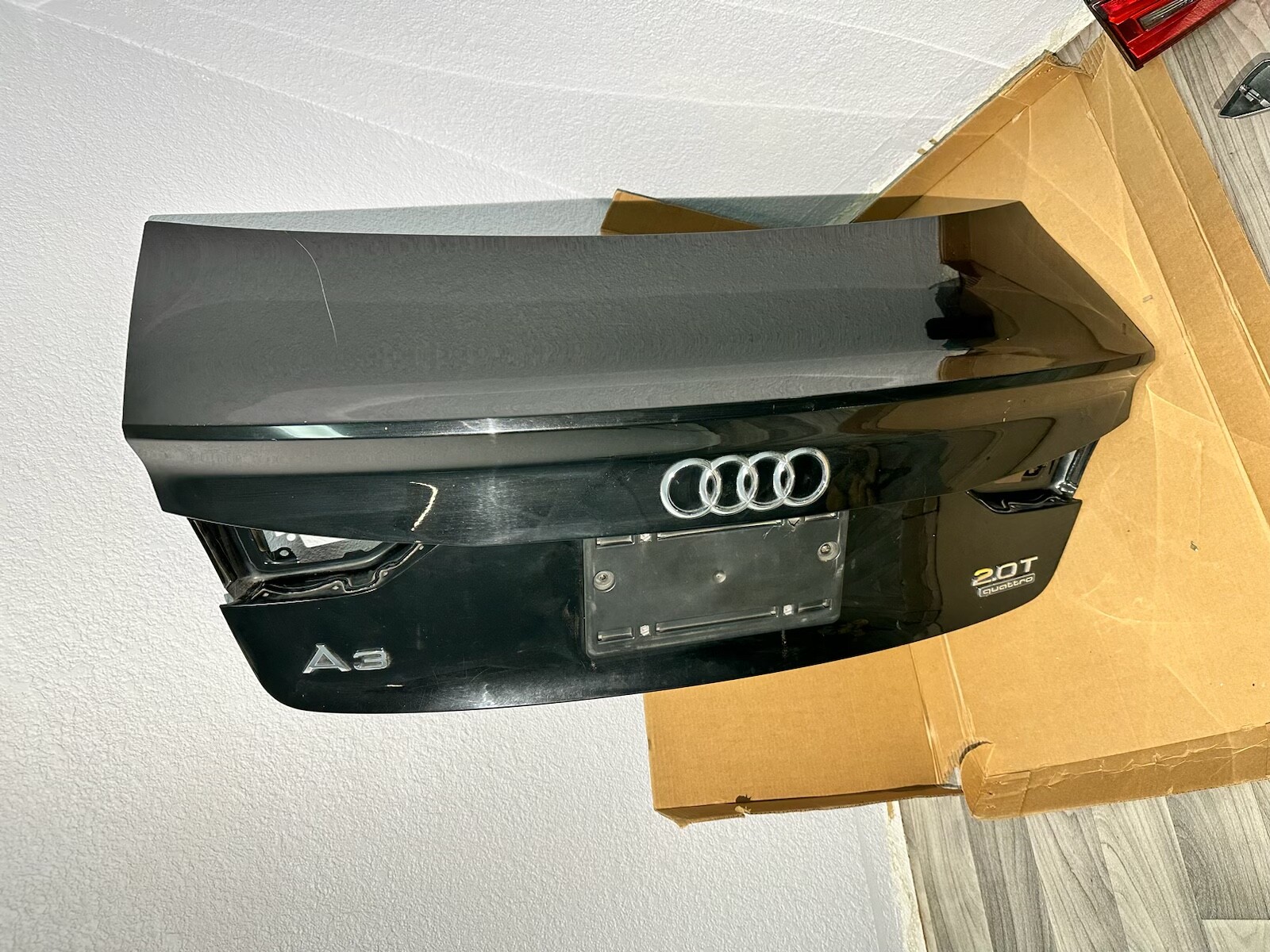 TRUNK LID Shell Audi A3 S3 2015 15 2016 16 2017 17 2018 18 Black | eBay